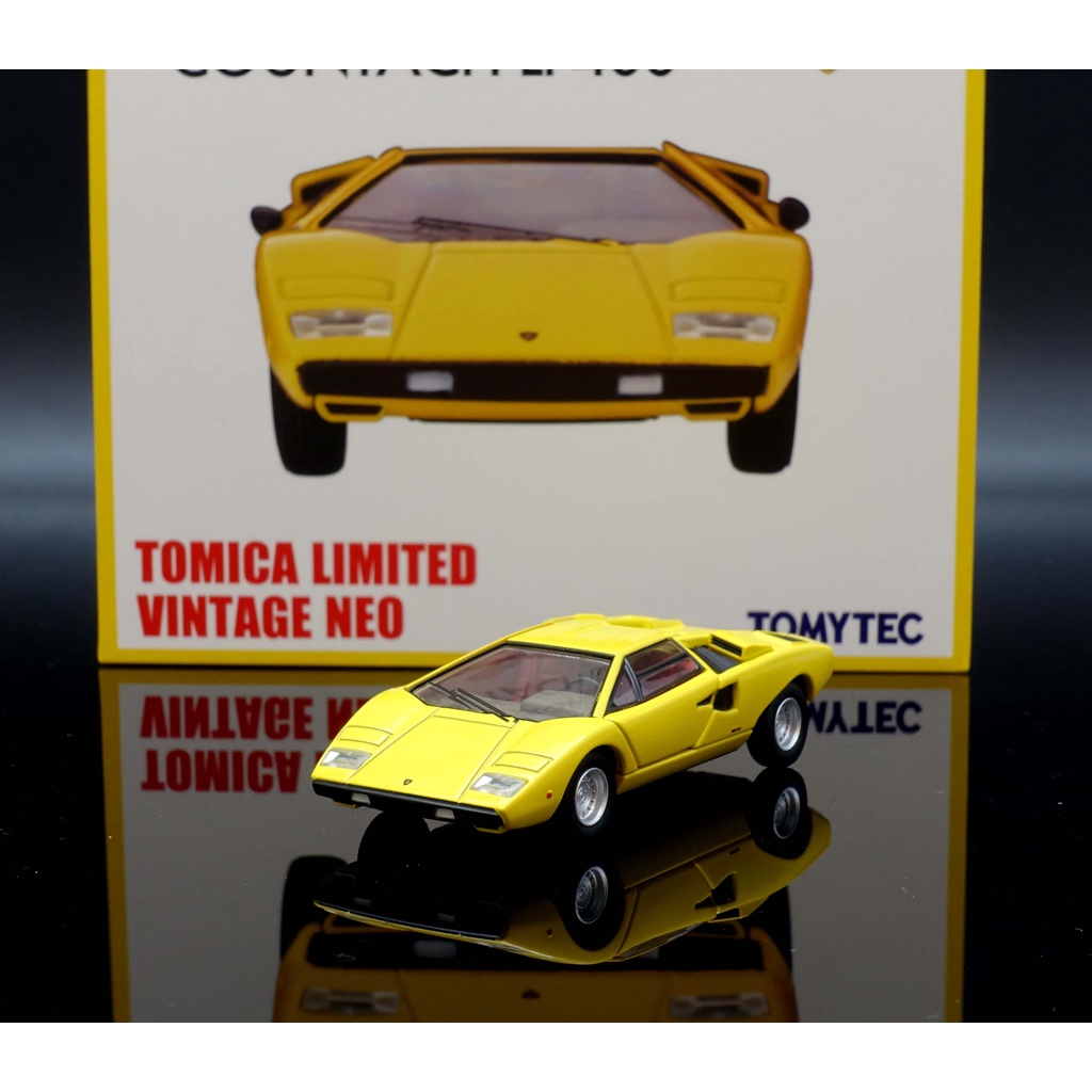 Tomytec 1/64 LV-N Lamborghini Countach LP400 Yellow MASH | Shopee Malaysia