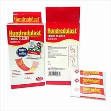 Hundredplast Fabric Plaster (100 strips) | Shopee Malaysia