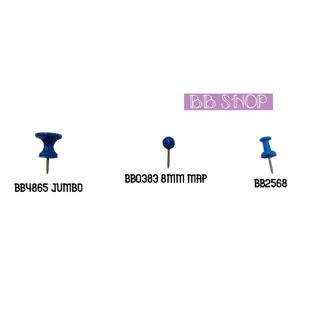 Push Pin Jumbo Push Pin 8mm Round Map Pin | Shopee Malaysia