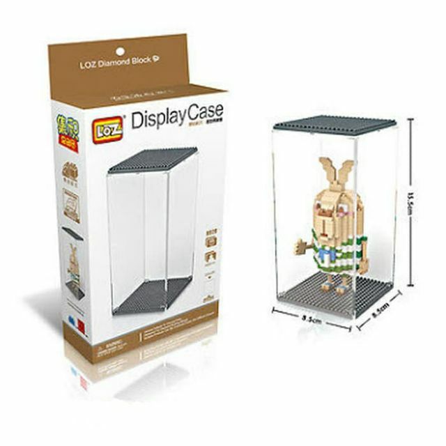 Tall Display Box Casing Showcase For Nanoblock / LOZ Diamond DIY ...