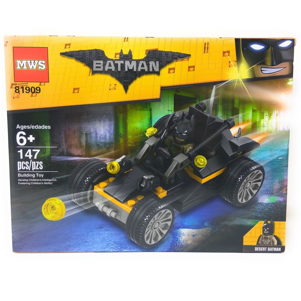 Desert Batman Building Blocks Super Heroes Cars Batman Minifigures ...