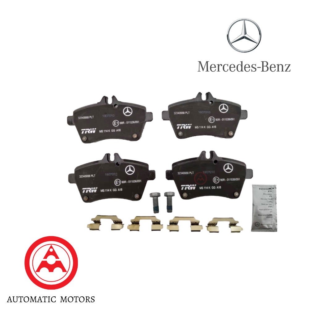 Original Mercedes Benz Front Brake Pad SET W169 W245 1694202020 ...