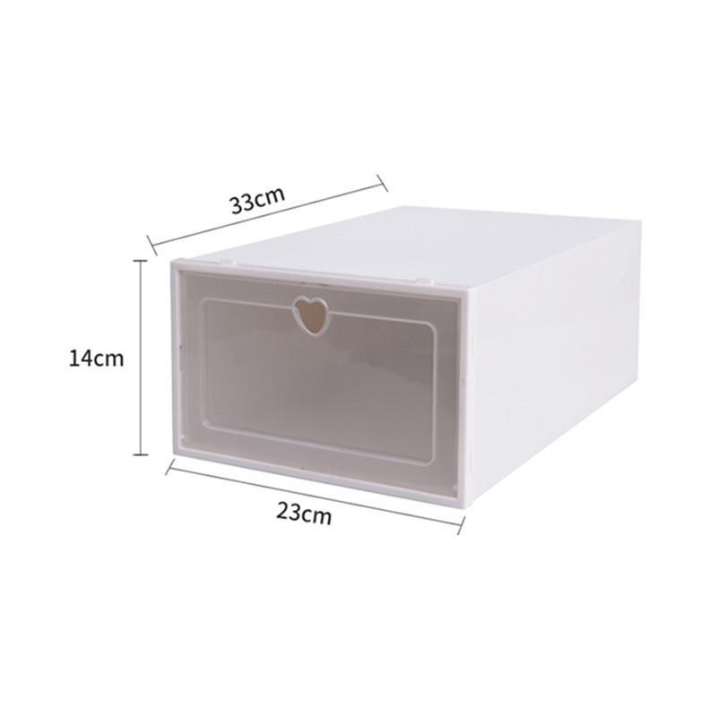 Kotak Simpan Kasut/ Stackable Shoe Box(Love Mark) | Shopee Malaysia