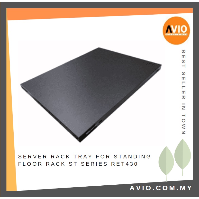 Solid Equipment Server Rack Tray 430mm(D) x 510mm(W) for Standing Floor ...