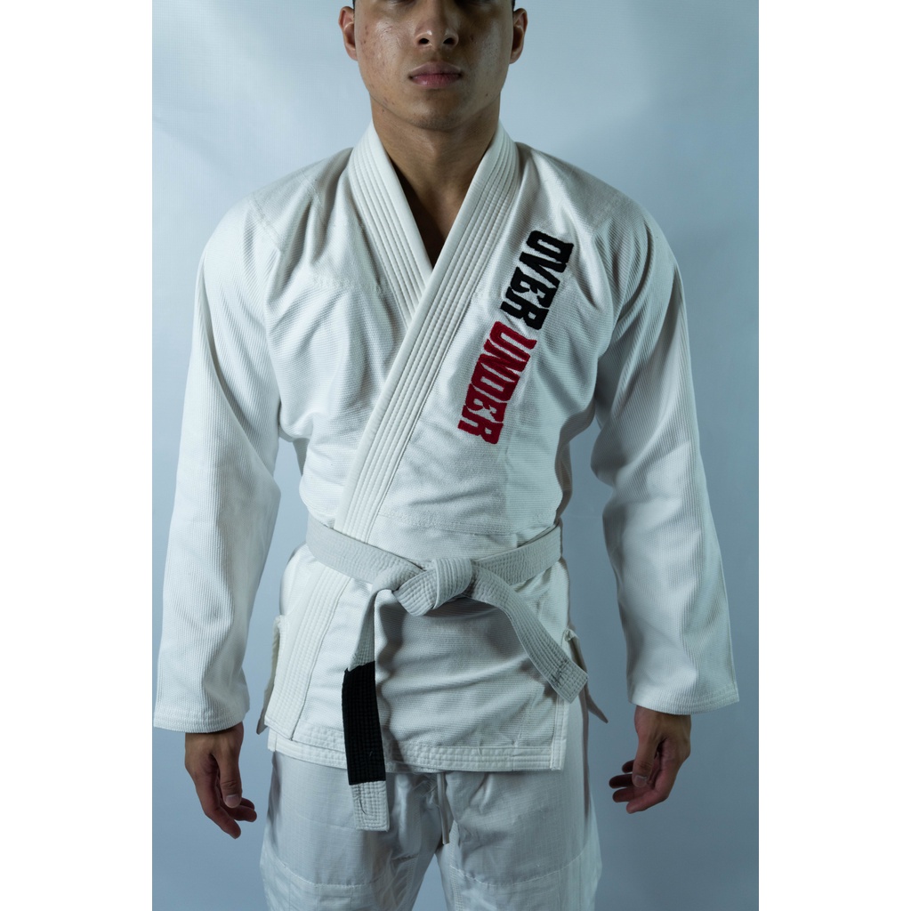 OVERUNDER Kimono Classic Competitor Gi / Brazillian Jiu-Jitsu Gi (White) | Shopee Malaysia