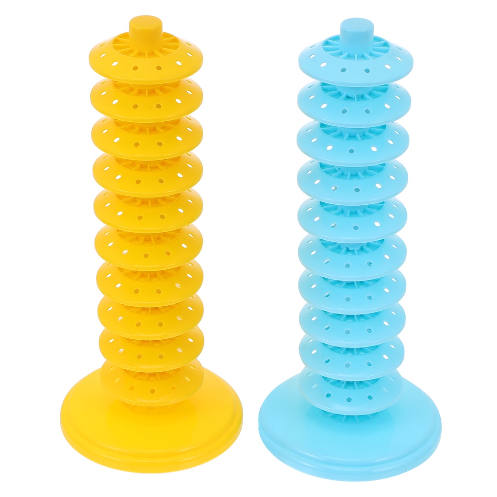 2pcs Circular Porous Lollipop Display Brackets Lollipop Storage Stands ...
