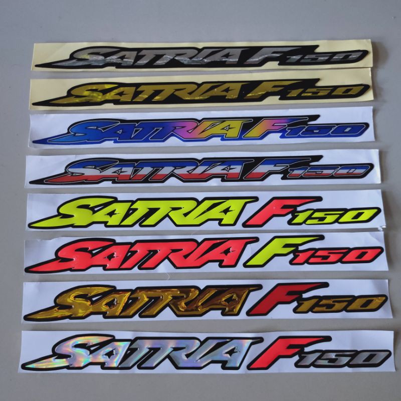 Logotipo De Satria Fu 3 Pilihan Warna Suzuki Satria F150 2025 | Oto
