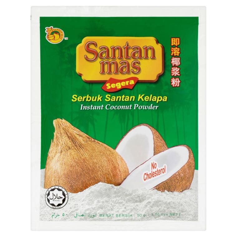 SERBUK SANTAN KELAPA / COCONUT MILK POWDER SANTAN MAS / KARA / AYAM ...