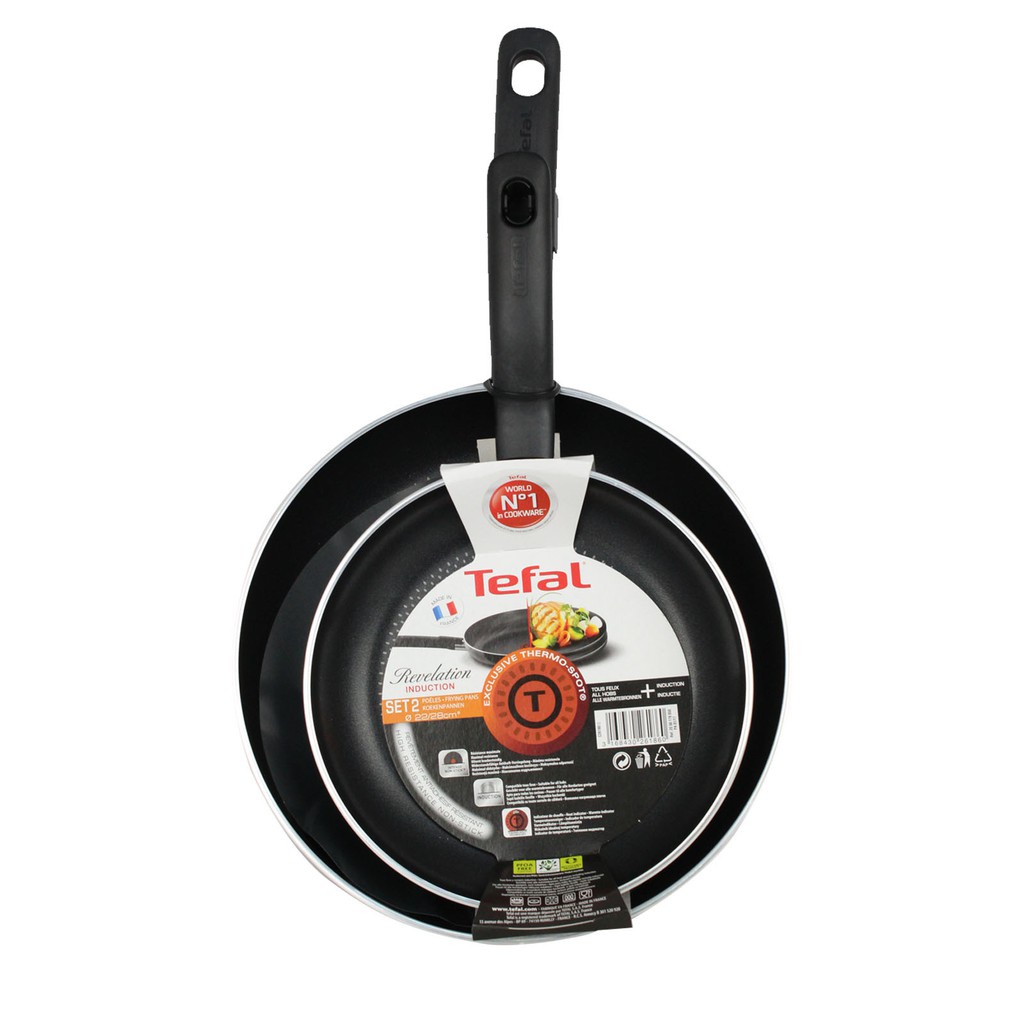 Tefal Non-Stick Frying Pan TEF-C2619012 (2pcs) | Shopee Malaysia
