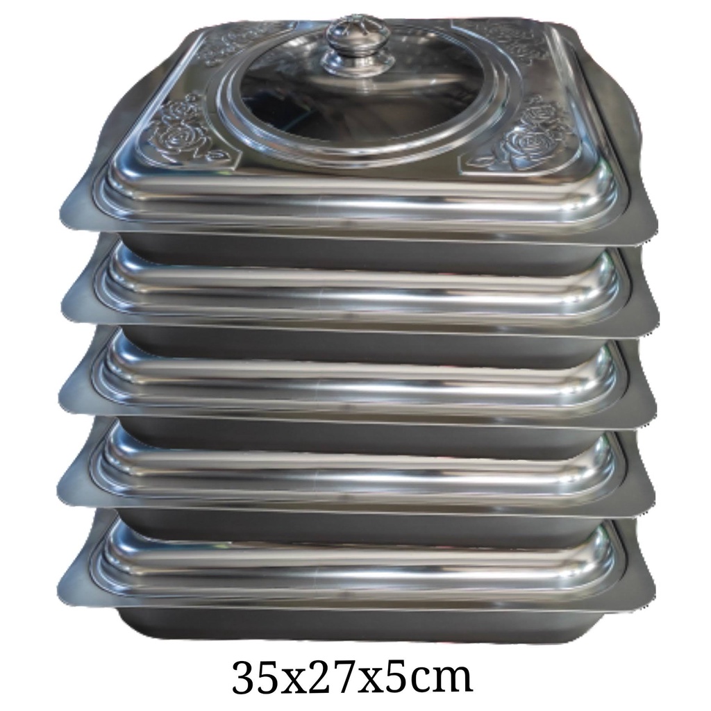 Dulang hidangan, Buffet hidangan, Bekas lauk kenduri, tray. | Shopee ...