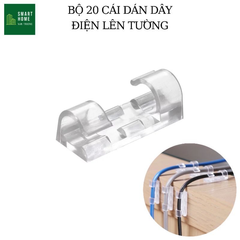 Self-adhesive wire brace, attach electrical wires to the wall, fix ...