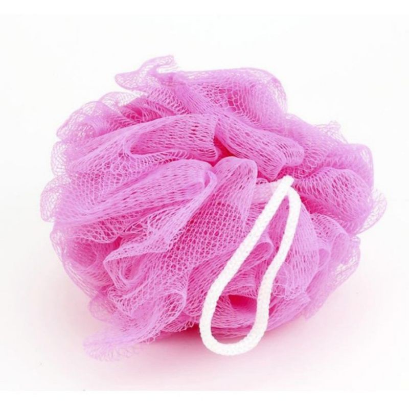 Round mesh bath sponge creates soft, smooth foam (10x10cm) | Shopee ...