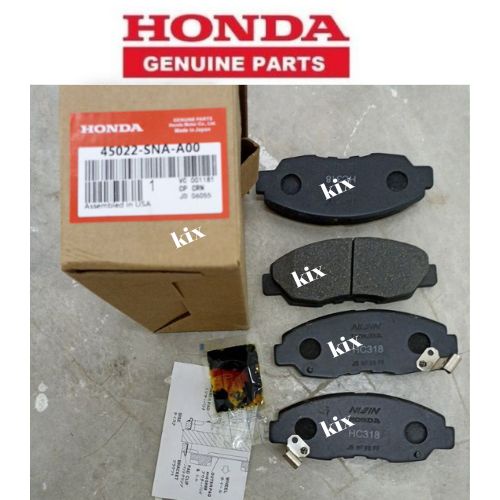 Original Honda Front Brake Pad Honda Civic FD SNA SNB 1.8/2.0cc 45022 ...