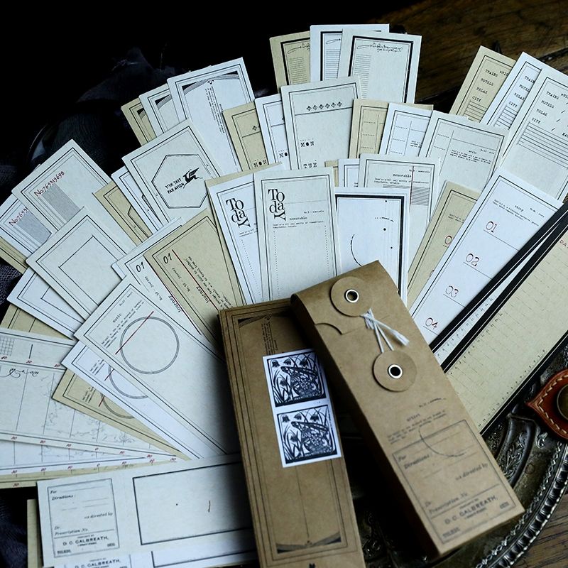 {CHEESERABBIT} Vintage Memo Pad | Shopee Malaysia