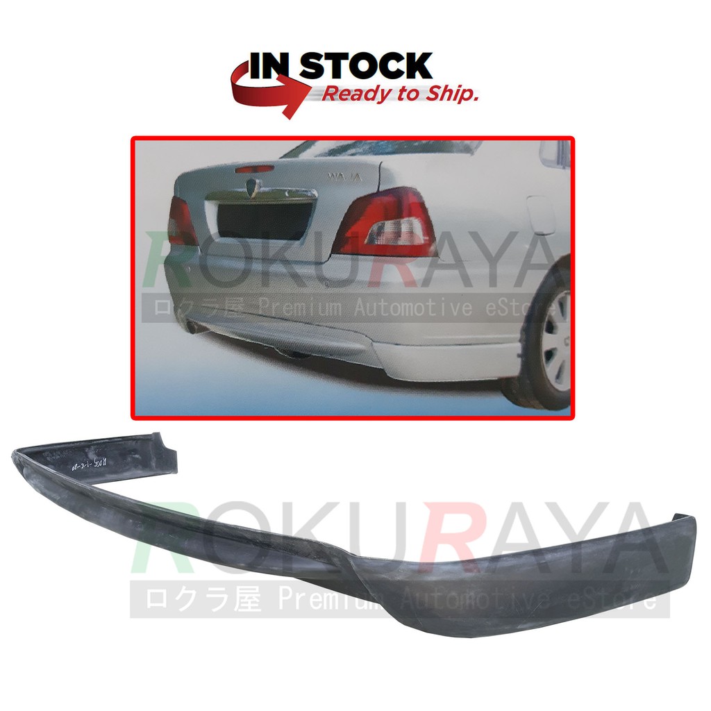 Proton Waja (2000 - 2011) Rear Back Skirt Skirting Bumper Lower Lip ...