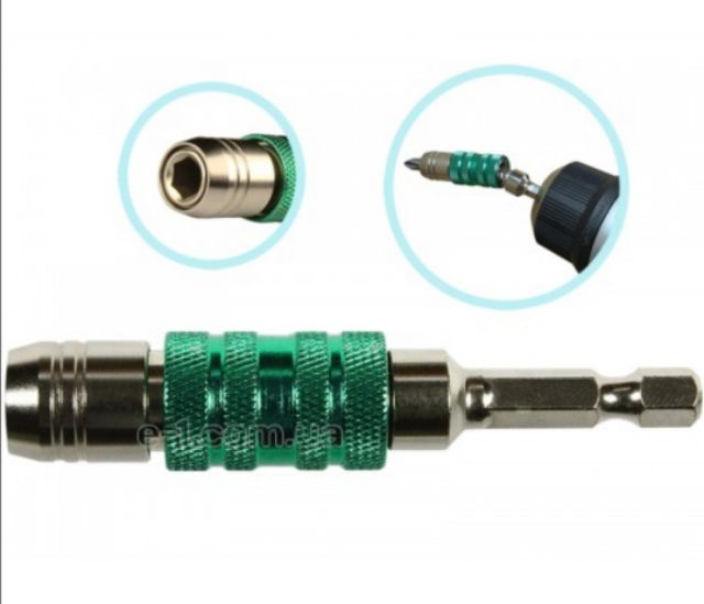 PROMOTION #1/4" Hex Swivel Magnetic Quick Release Bit Holder (made in ...