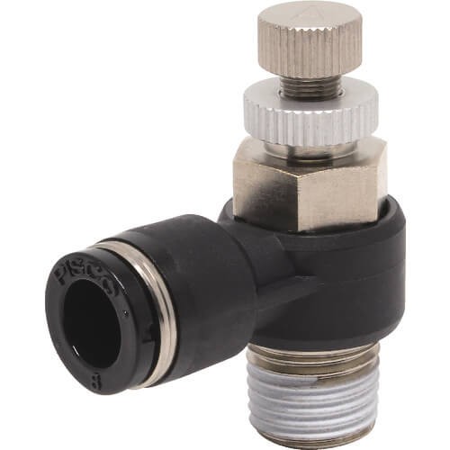 Pisco Speed Controller JSC 8 ,Tube OD 8 mm , Thread size:1/8" ( Meter ...