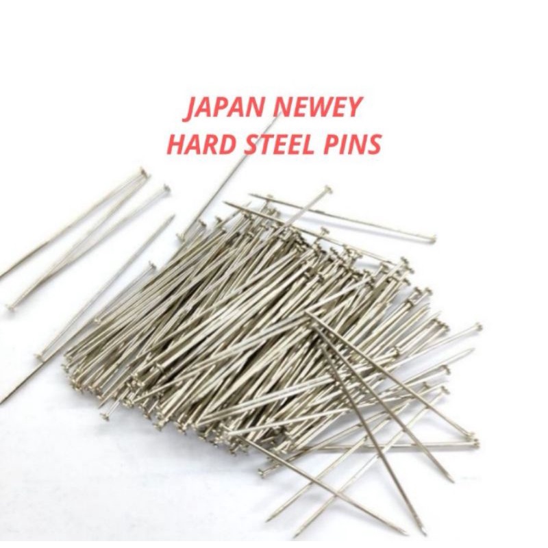 JAPAN HARD STEEL PINS HIJAB PIN JARUM PENITI PIN TUDUNG DRESSMAKERS PIN ...