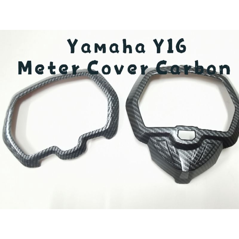 Yamaha Y16 ZR Meter Cover Carbon & Meter Tinted | Shopee Malaysia
