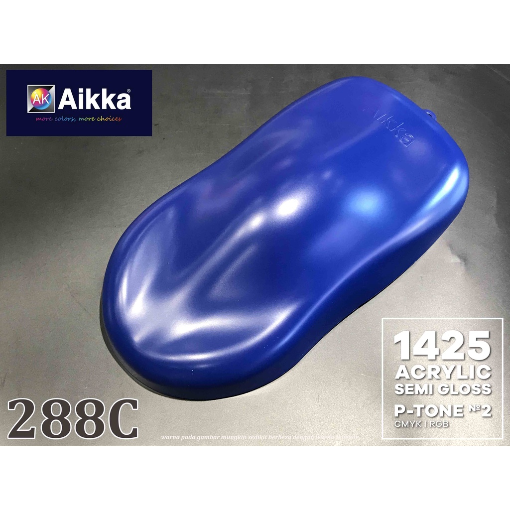 AIKKA Paint PANTONE Colour 288C / 1425 ACRYLIC SEMI GLOSS PAINT ...
