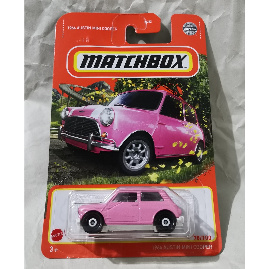 Matchbox 2022 1964 Austin Mini Cooper (pink) | Shopee Malaysia