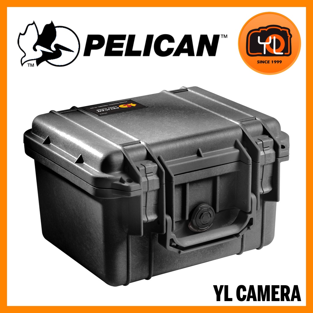 Pelican 1300 Protector Case With Foam (Black/Sliver) | Shopee Malaysia