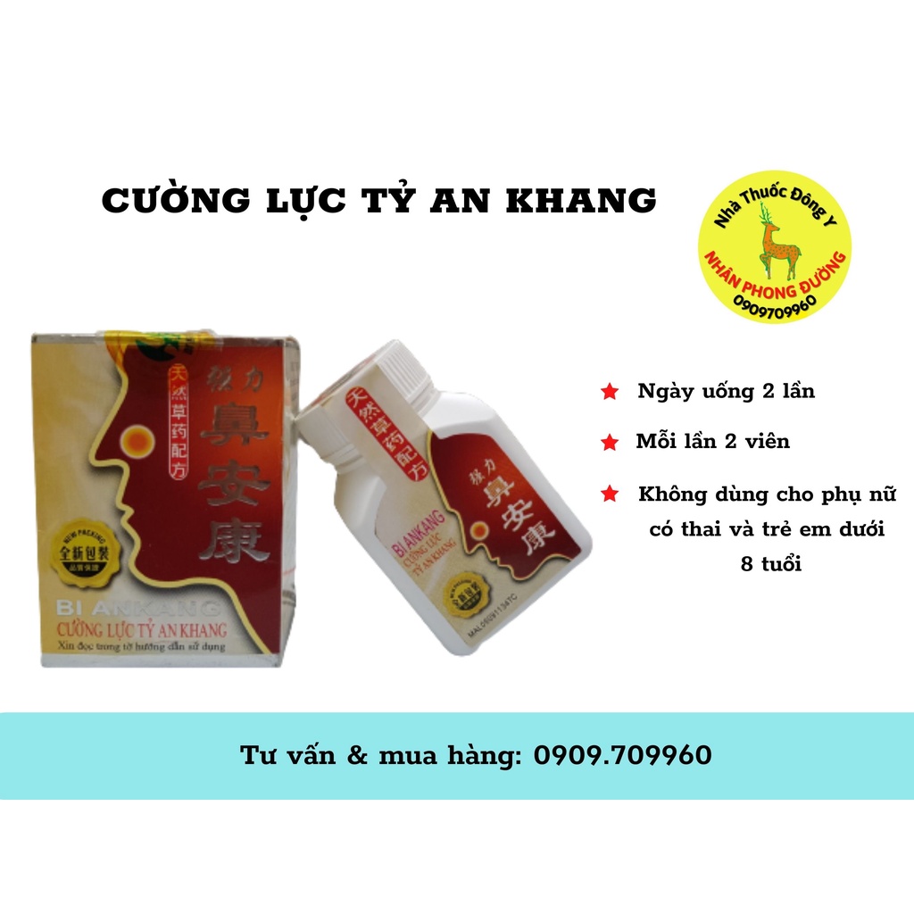 An KHANG BI ANKHANG STRENGTH - box of 30 tablets, supports people with ...