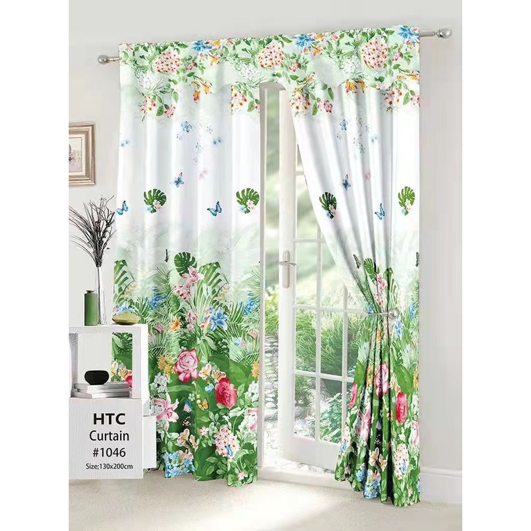 New Light Color flowers Design Curtain Home Life Decoration Kurtain 130 ...