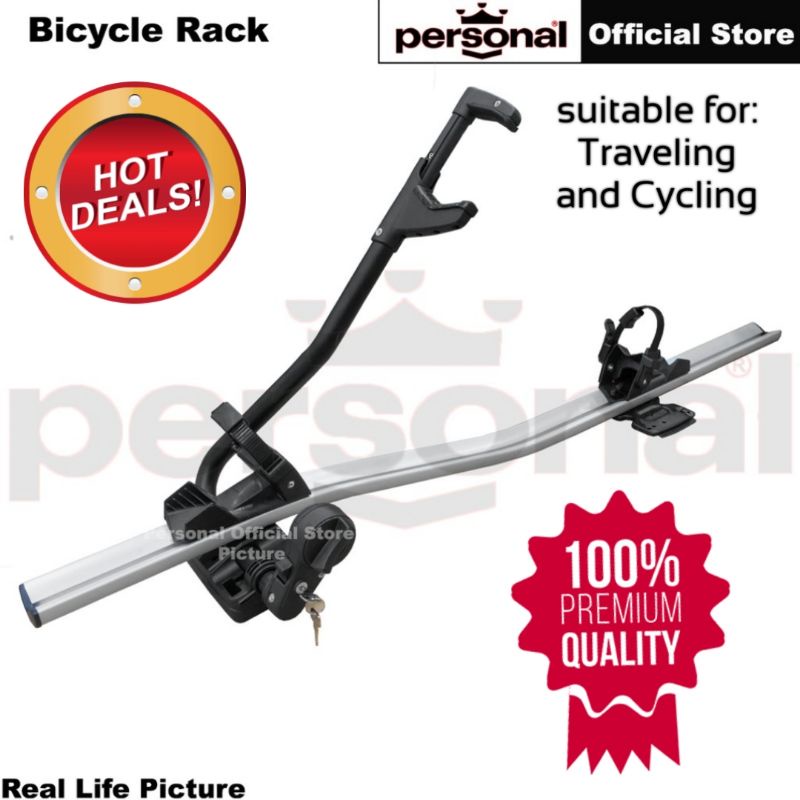 Universal Bicycle Car Roof Rack Bike Carrier Top Roof | Shopee Malaysia