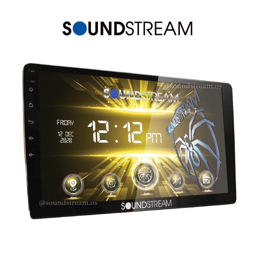 Soundstream QLED Gold Series 4G Car Android Player Built-In DSP (4+64GB ...