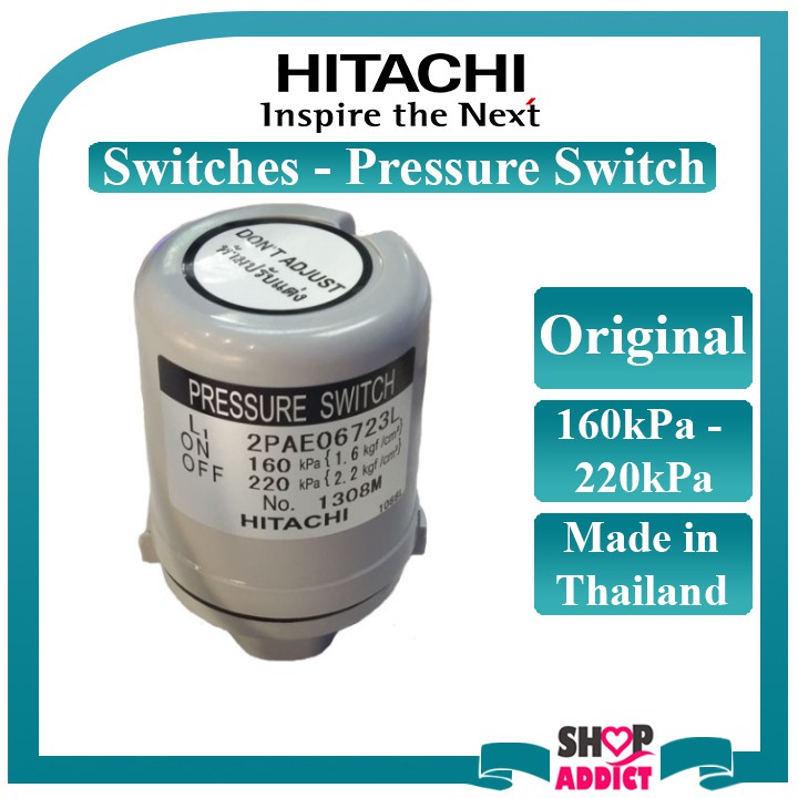 HITACHI Original Pressure Switch (160-220kPa) | Shopee Malaysia