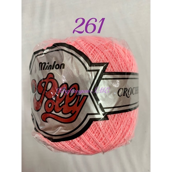 Benang KAIT POLLY 🧶/ POLLY yarn/Minlon POLLY/Crochet yarn 🧶/ Ready ...