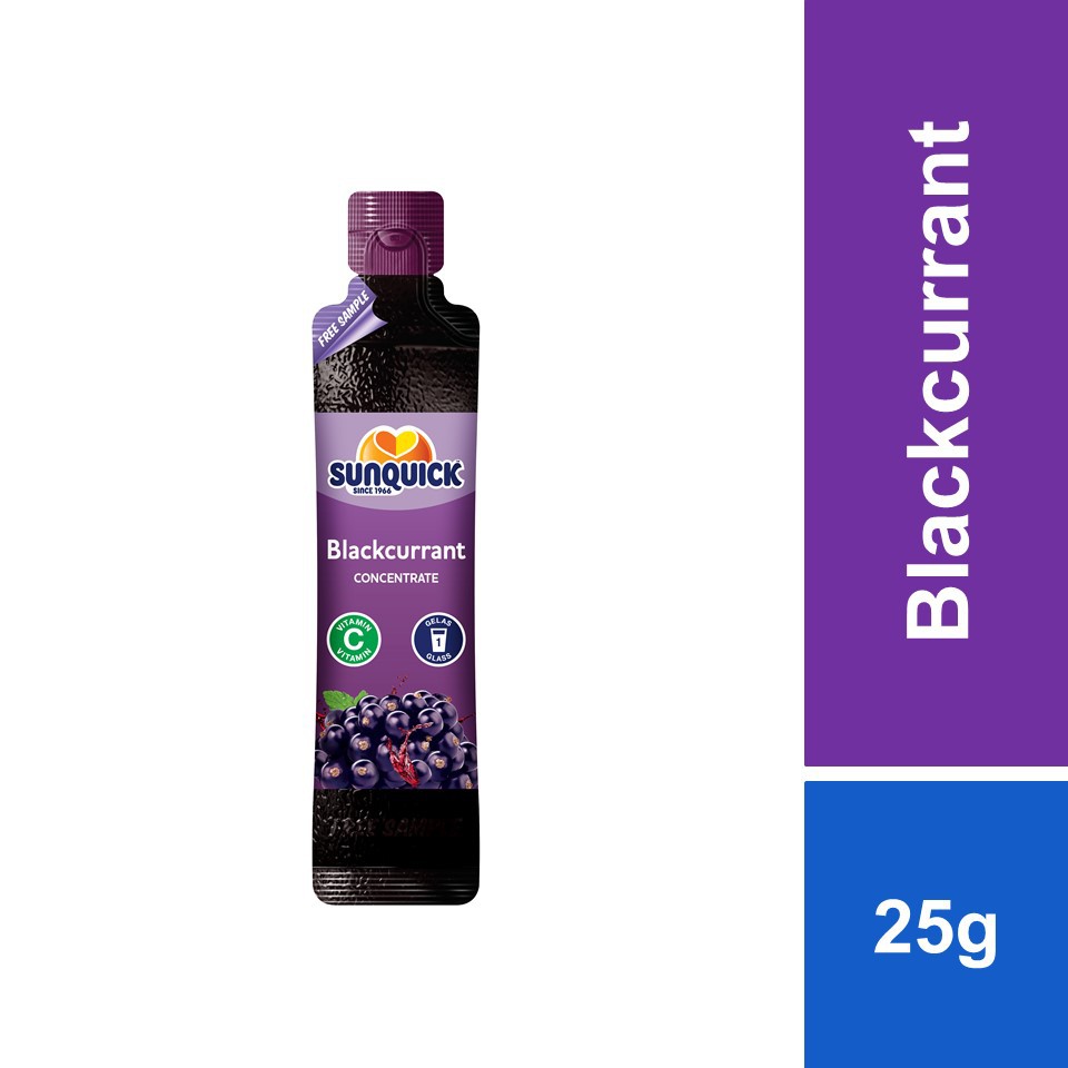 [Gift Redemption] Sunquick Sachet Blackcurrant 25g | Shopee Malaysia