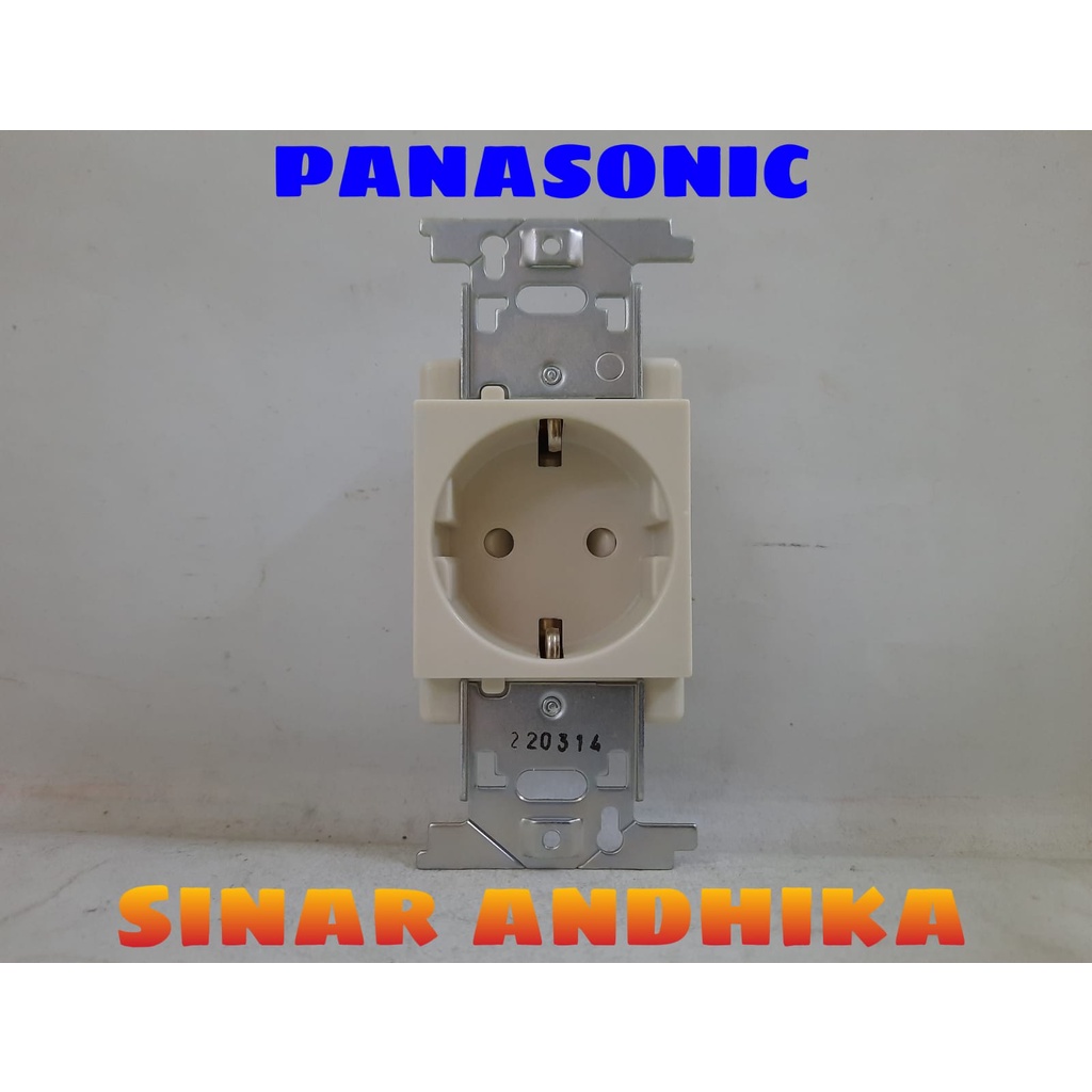 Stop CONTACT CP (INSIDE) CREAM FULL COLOR PANASONIC WZJ 1121 | Shopee ...