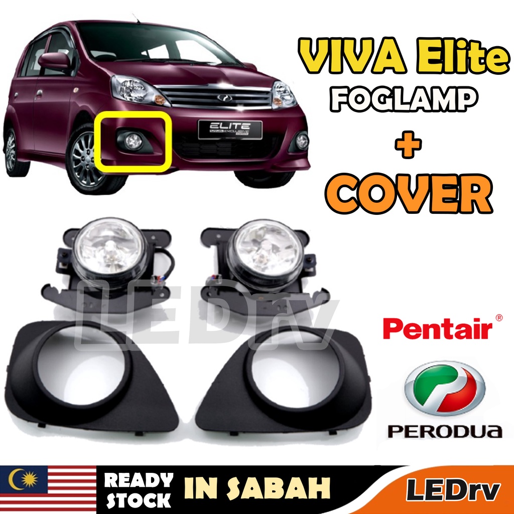 PERODUA VIVA ELITE SPORT LIGHT FOG LAMP SET Original Pentair Water ...