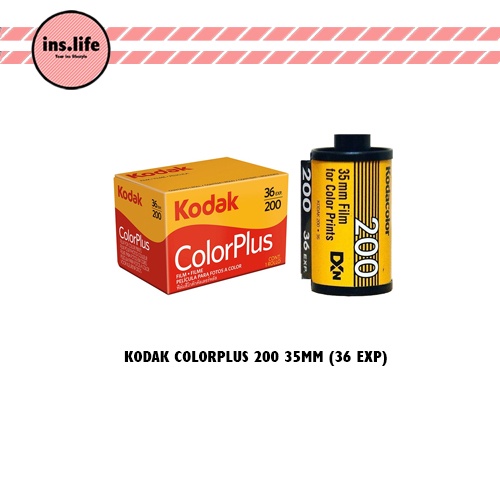 (Expired 2025) Kodak ColorPlus 200 Color Negative Film (35mm Roll Film ...