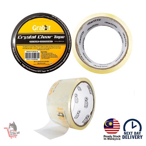 Crystal Clear Opp Tape 48MM x 40YDS | 透明胶纸玻璃胶纸 | Shopee Malaysia