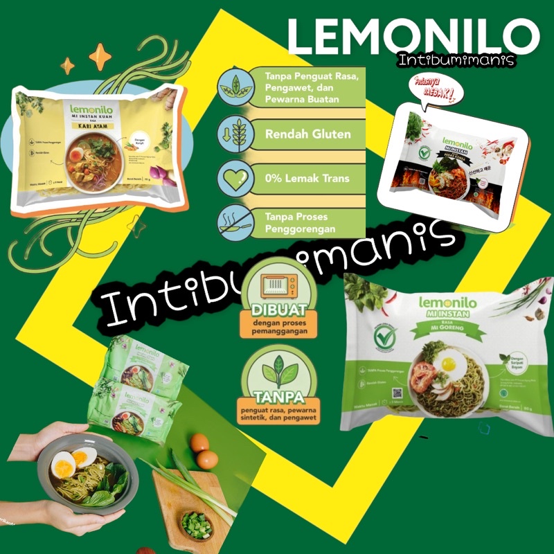 Lemonilo (Ken / Fried / Korean / Curry) | Shopee Malaysia