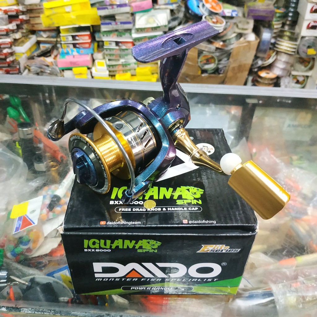 Daido IGUANA POWER HANDLE REEL IN VARIOUS SIZES | Shopee Malaysia