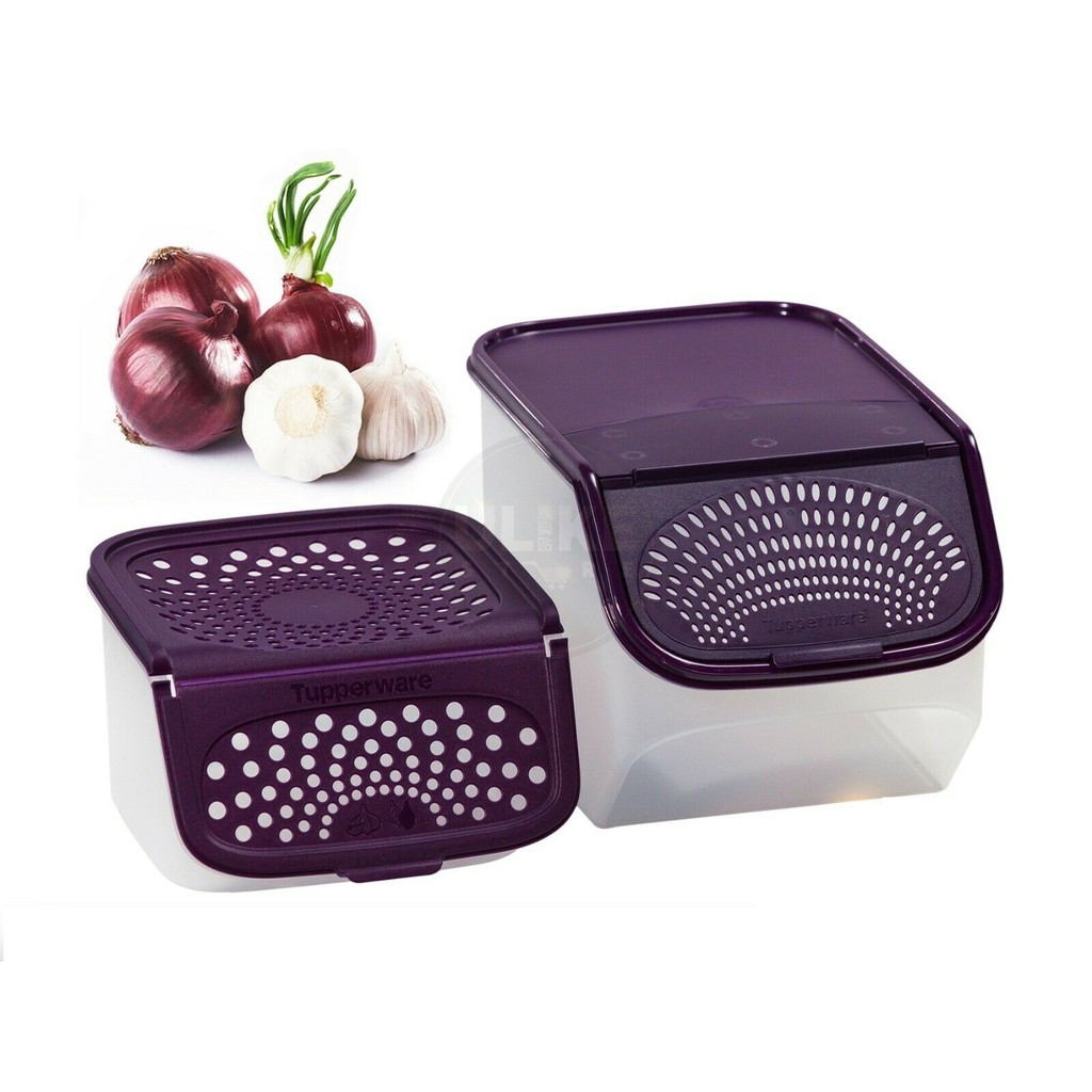 Tupperware Garlic Keeper Combo Set (3L n 2.3L) | Shopee Malaysia