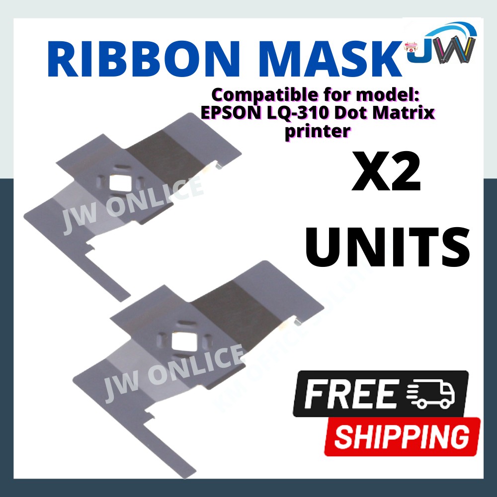 X2 Units ORIGNAL EPSON Ribbon Mask LQ-310 LQ310 Dot Matrix Printer MASK ...