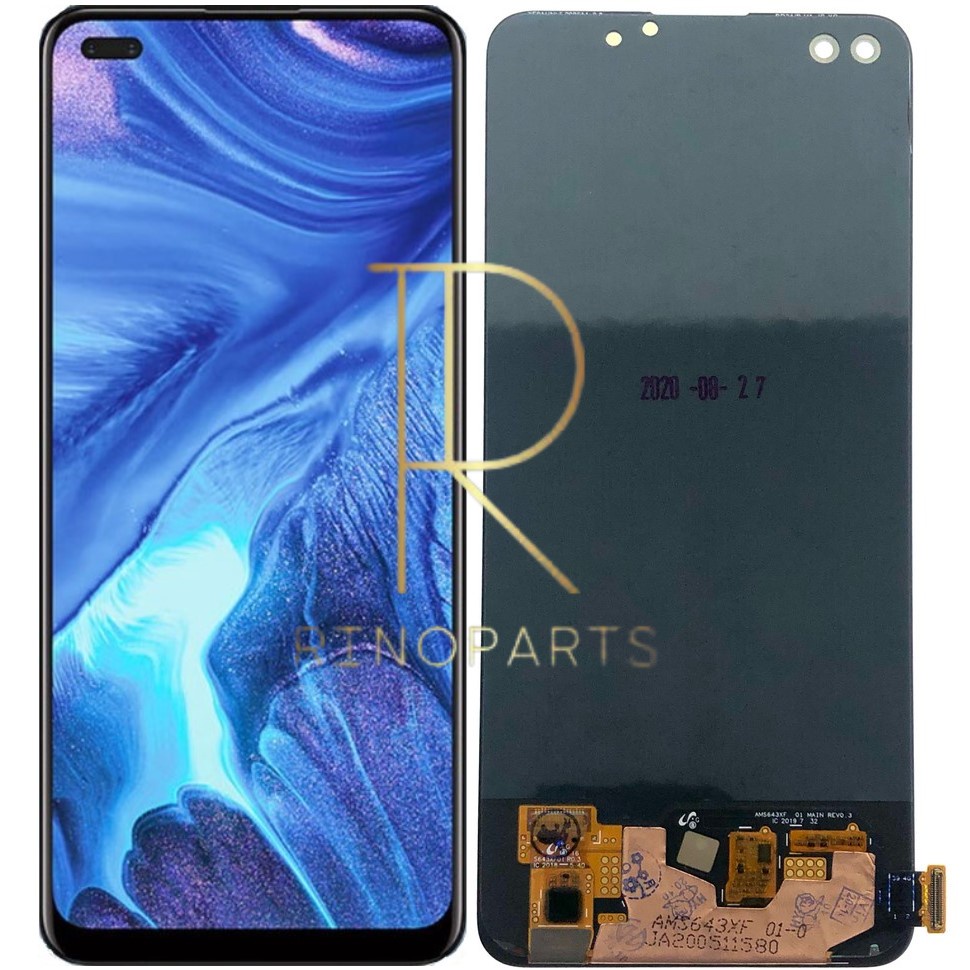 LCD OPPO RENO 4/A93-2020 4G/F17 PRO DISPLAY WITH TOUCH SCREEN DIGITIZER FULL SET REPLACEMENT ...