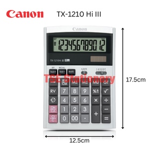 *Original* Canon Calculator WS1210 Hi III (12 Digits) WS-1210HI III WS ...