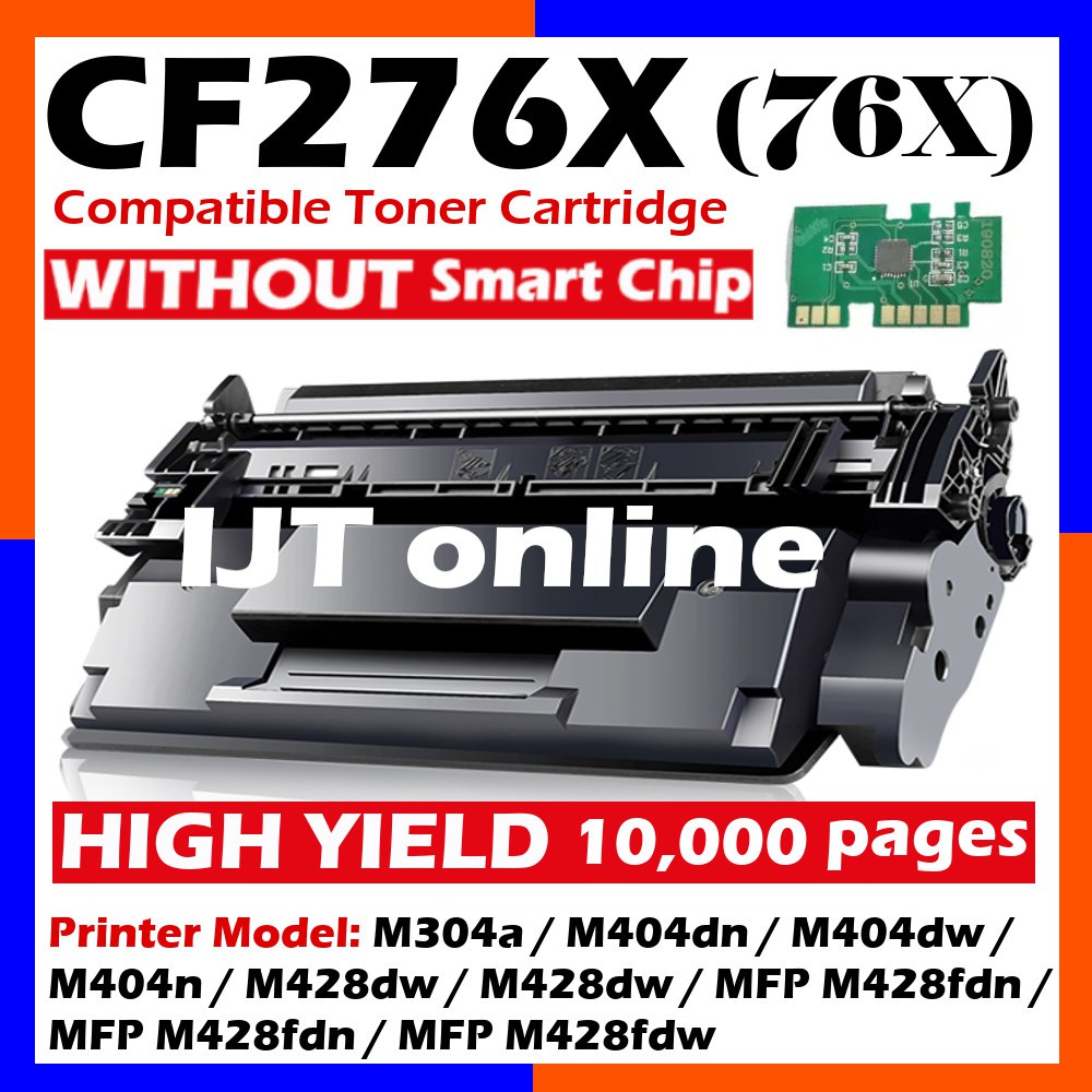 Compatible Toner HP76X CF276X 76X CF276A HP Laserjet Pro M404 M428 ...