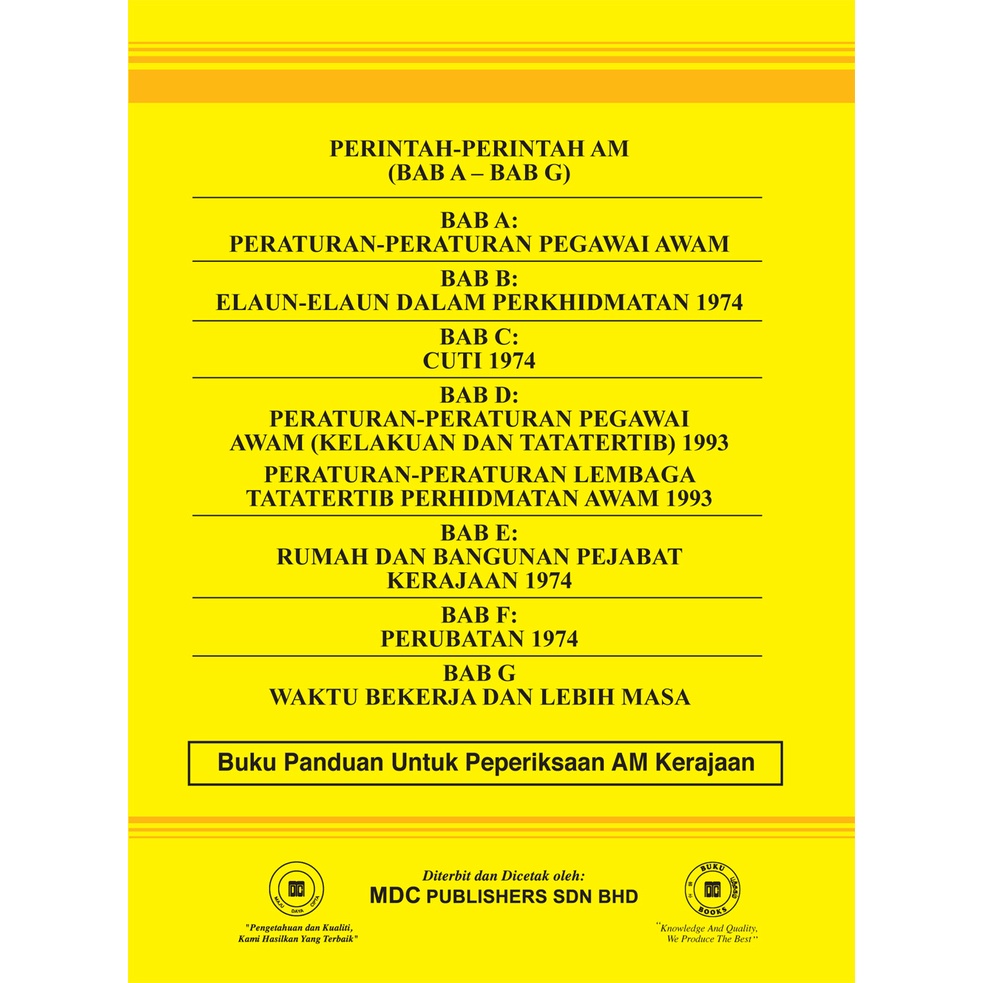 Perintah-Perintah Am 2022 | Shopee Malaysia