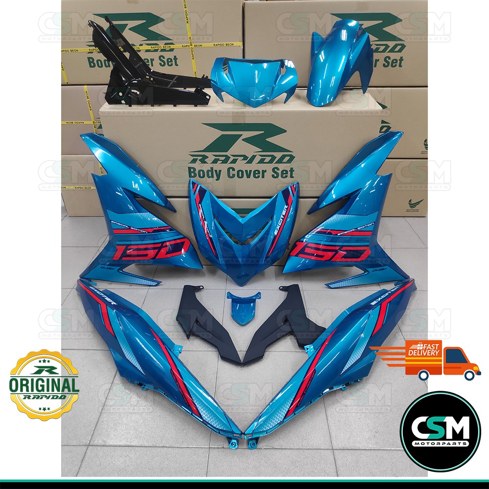 [READY STOCK] Coverset Bodyset Yamaha Exciter 4 King Y15 Y15ZR V1 V2 ...