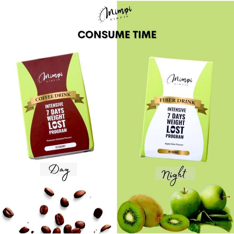 🔥HARGA RUNTUH🍏🥝☕️READY STOCK🔥 MIMPI KEMPEH + COFFEE CARA 💃KURUS CEPAT💃 ...