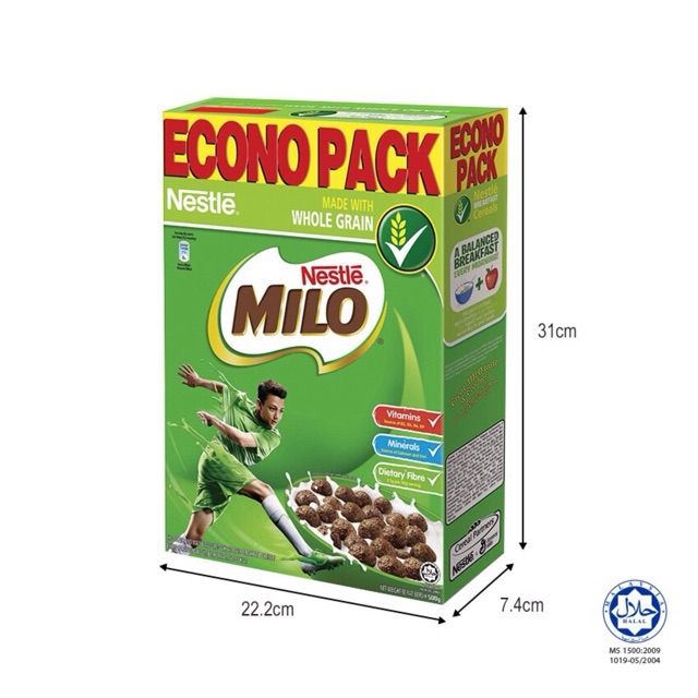 Nestle Milo Econo Pack 500g | Shopee Malaysia