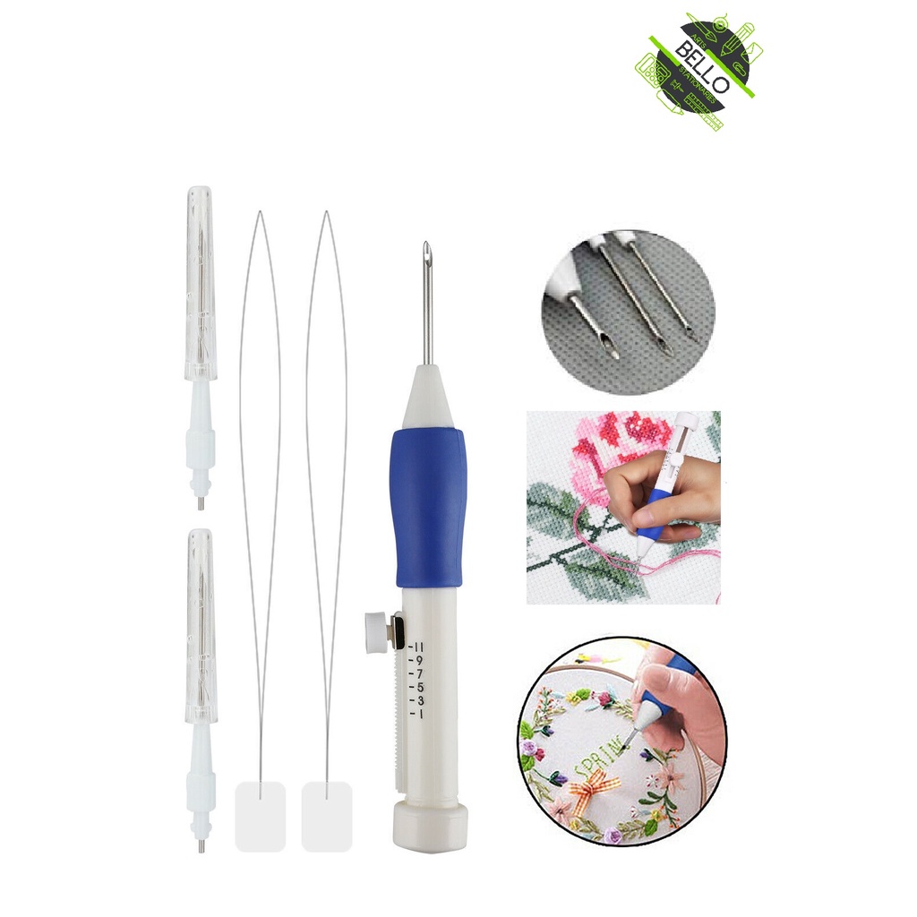 3 Size Punch Needle Stitching Tool Set | Shopee Malaysia