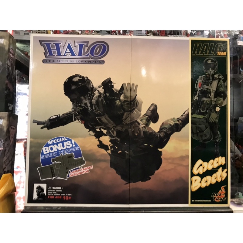 Hot Toys 1/6 Soldier HALO High Altitude Low Opening With Special Bonus ...